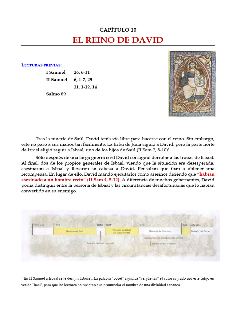 El Reino de David | PDF | David | Arca de la Alianza