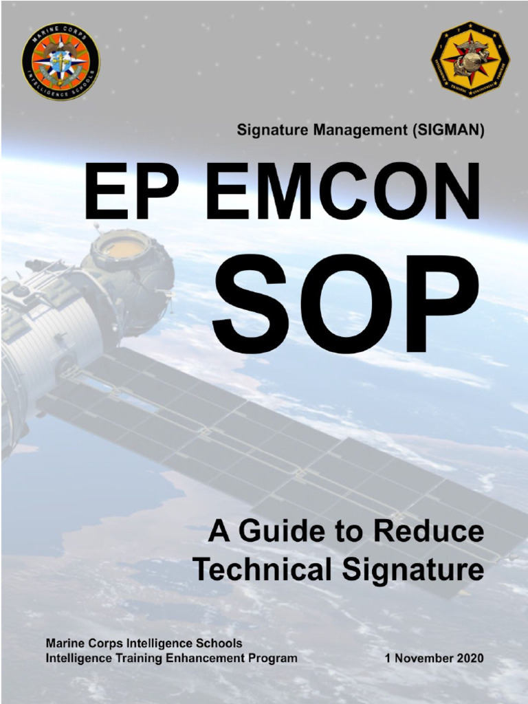 EMCON SOP for Marine Corps Operations | PDF | Signals Intelligence | Radio