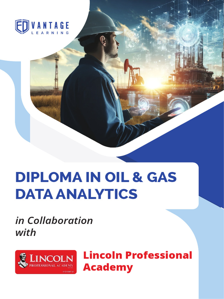 Diploma in Oil & Gas Using Data Analytics - Brochure - 2 | PDF | Machine Learning | Analytics
