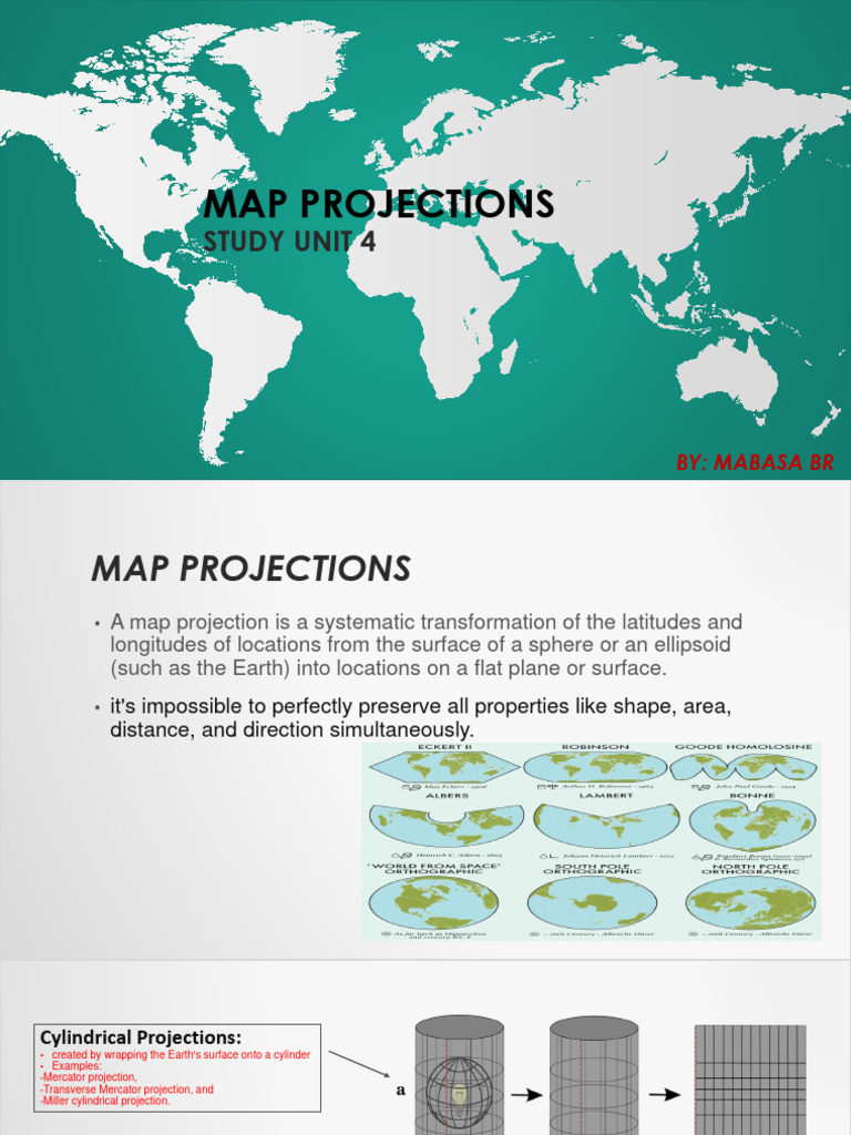 SCAR 011 MAP PROJECTIONS | Download Free PDF | Geometry | Geography