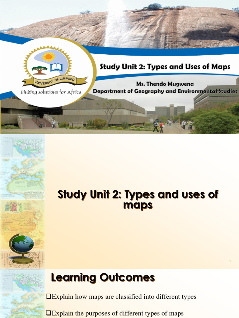 SU 2 - Types and Uses of Maps, Map Symbols | PDF | Map | Cartography