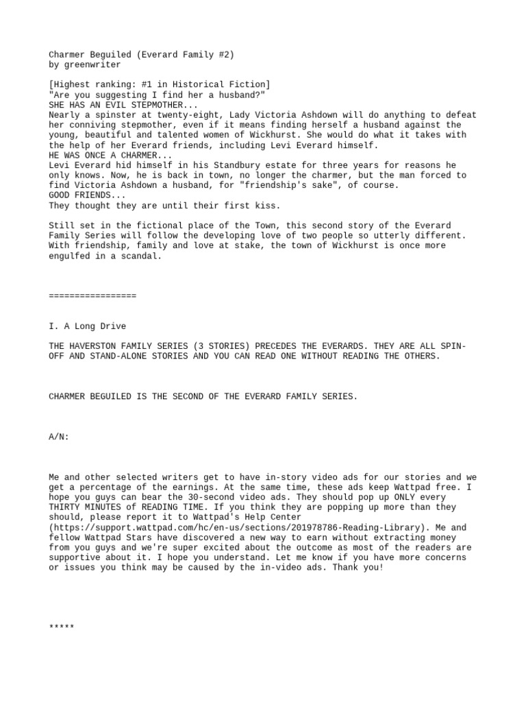 Charmer Beguiled (Everard Family #2) | PDF