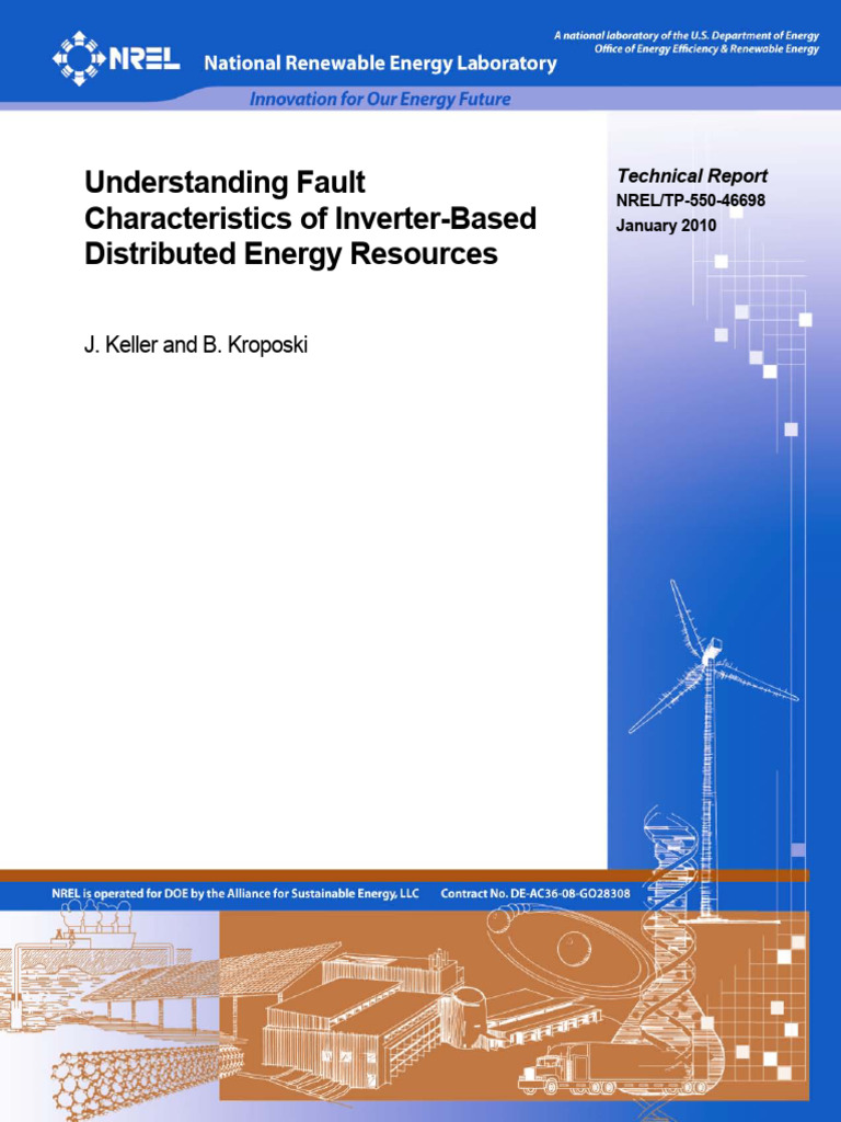 Understanding Fault Characteristics of Inverter Based Distributed Energy Resources | PDF | Relay ...