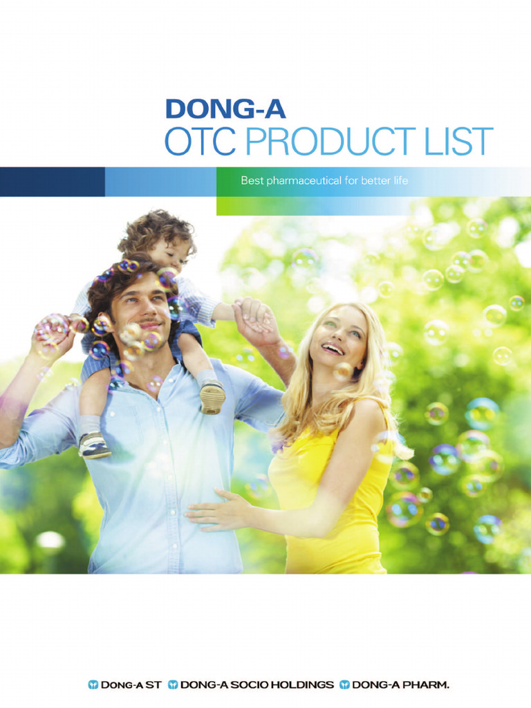 (Product List) OTC Product List - Dong-A ST | PDF