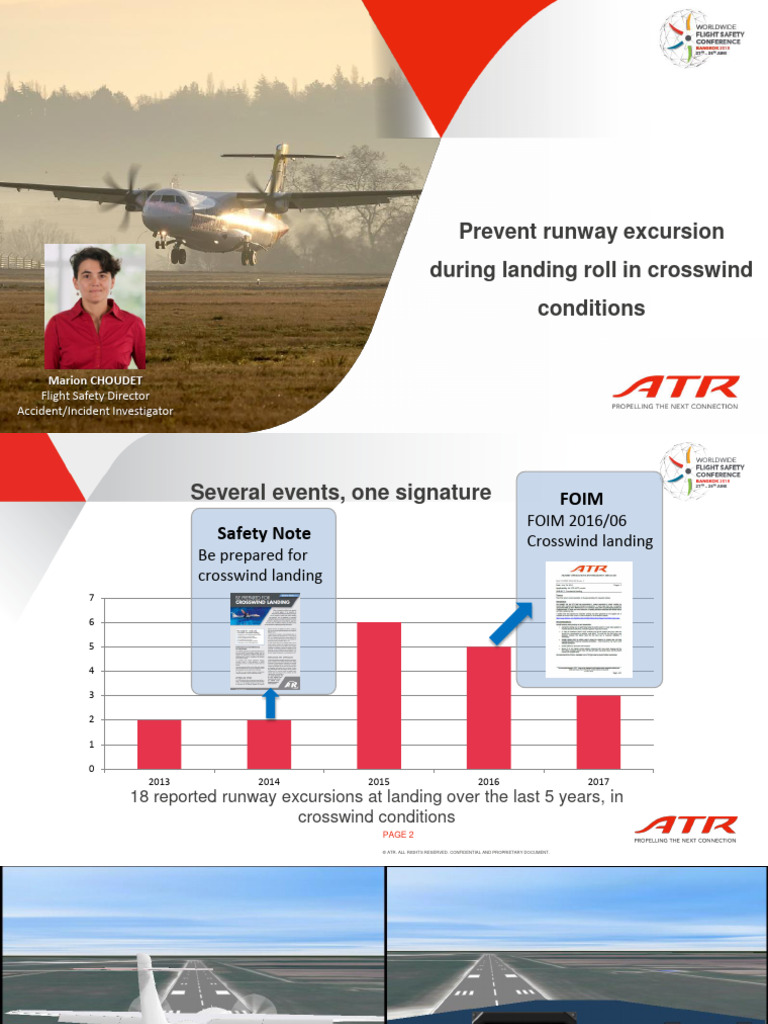 07 - Prevent Runway Excursion in Crosswind Landing | PDF | Aviation ...
