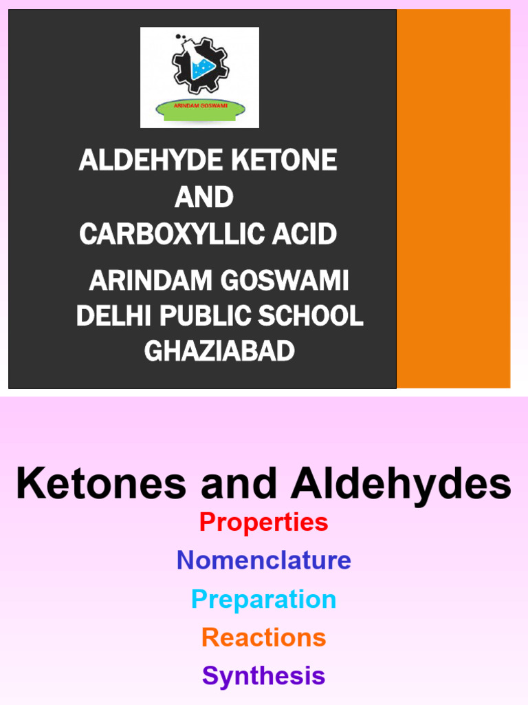 Unit 12 Aldehyde Ketone Carboxyllic Acid and Derivative | PDF | Ester ...