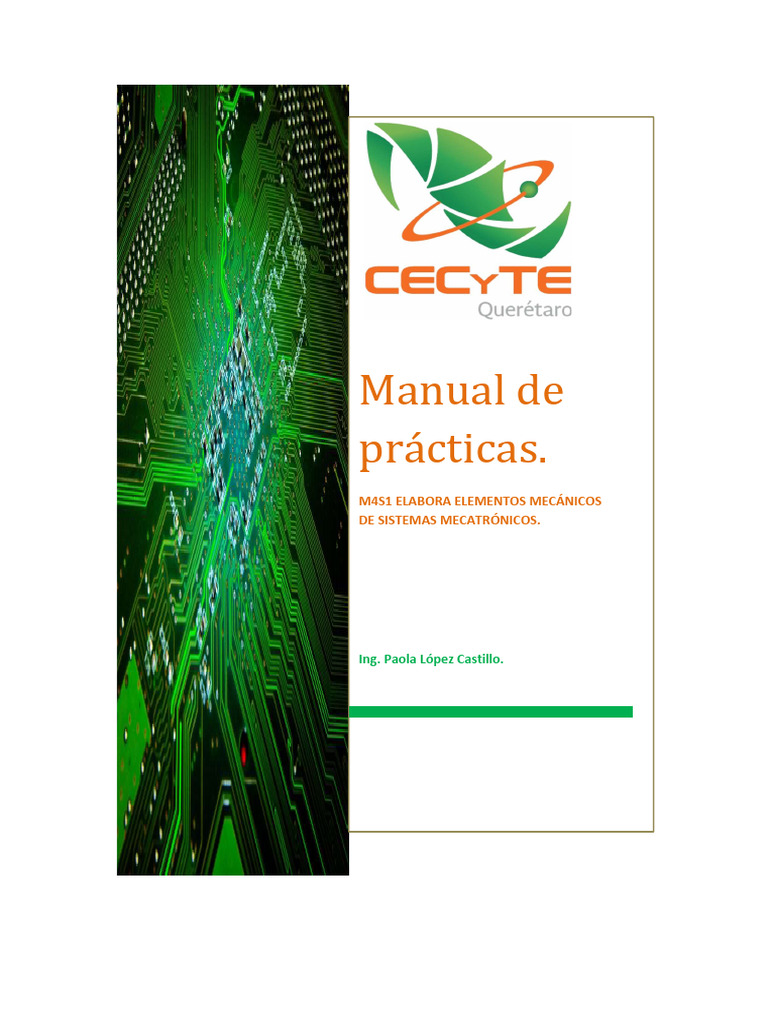 Manual de Prácticas Mecatrónicas | PDF | Control numerico | Software