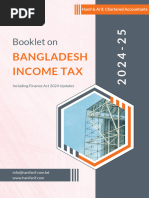 Booklet On Bangladesh Income Tax 2025-26 PDF | PDF | Expense | Taxes