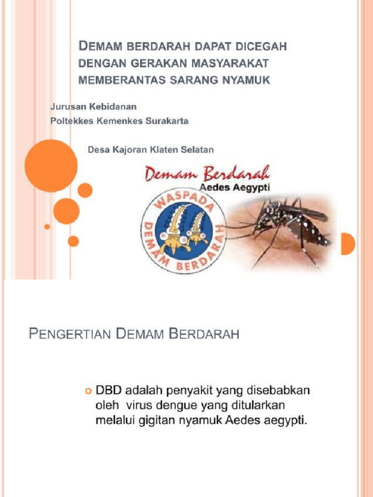 Penyuluhan Tentang Bagaimana Mencegah DBD - 20240526 - 085505 | PDF