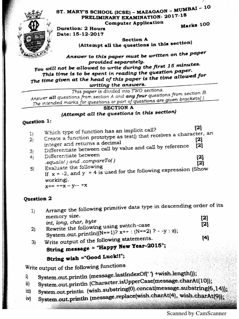 Computer Application | PDF