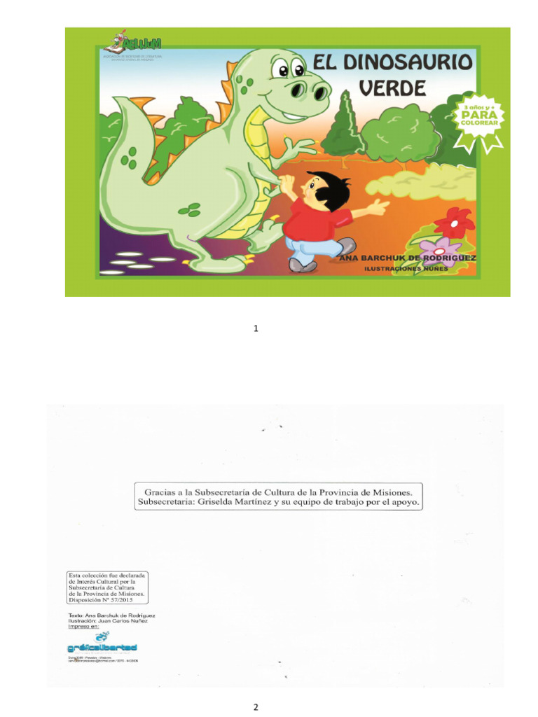 El Dinosaurio Verde | PDF