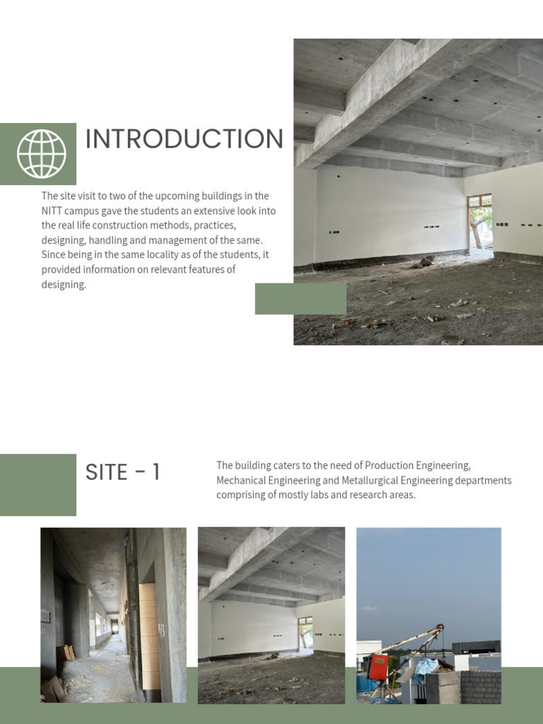 BCM REPORT - NITT | Download Free PDF | Stairs | Elevator