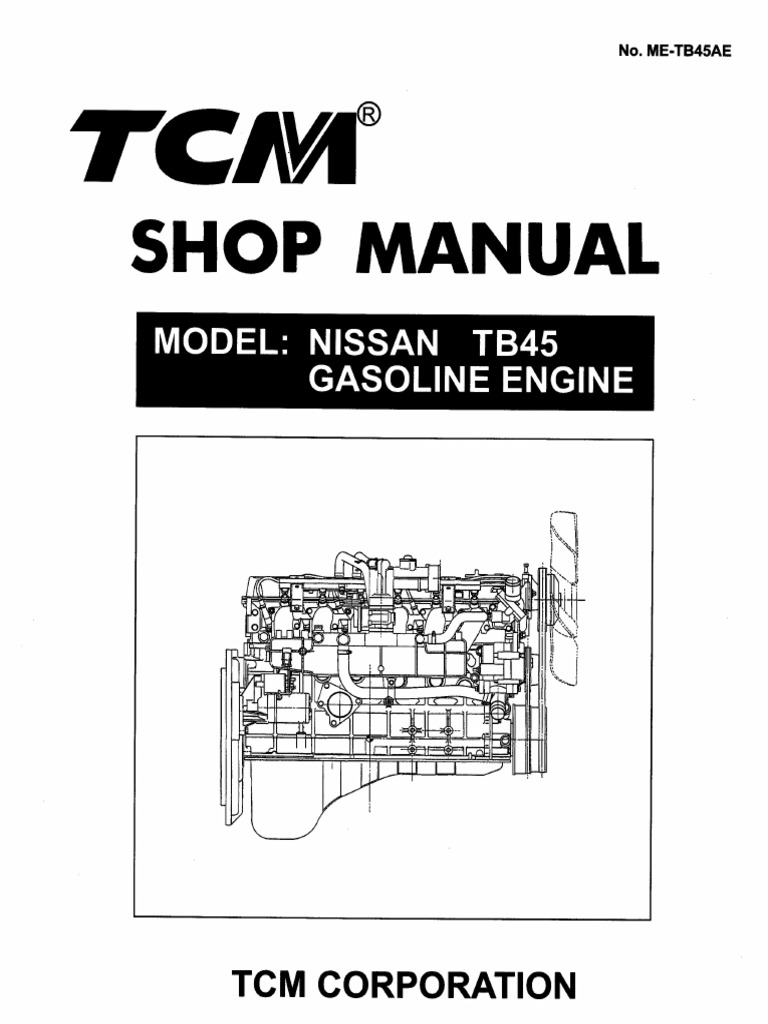 SM Eng Niss TB45 (ME-TB45AE) | PDF