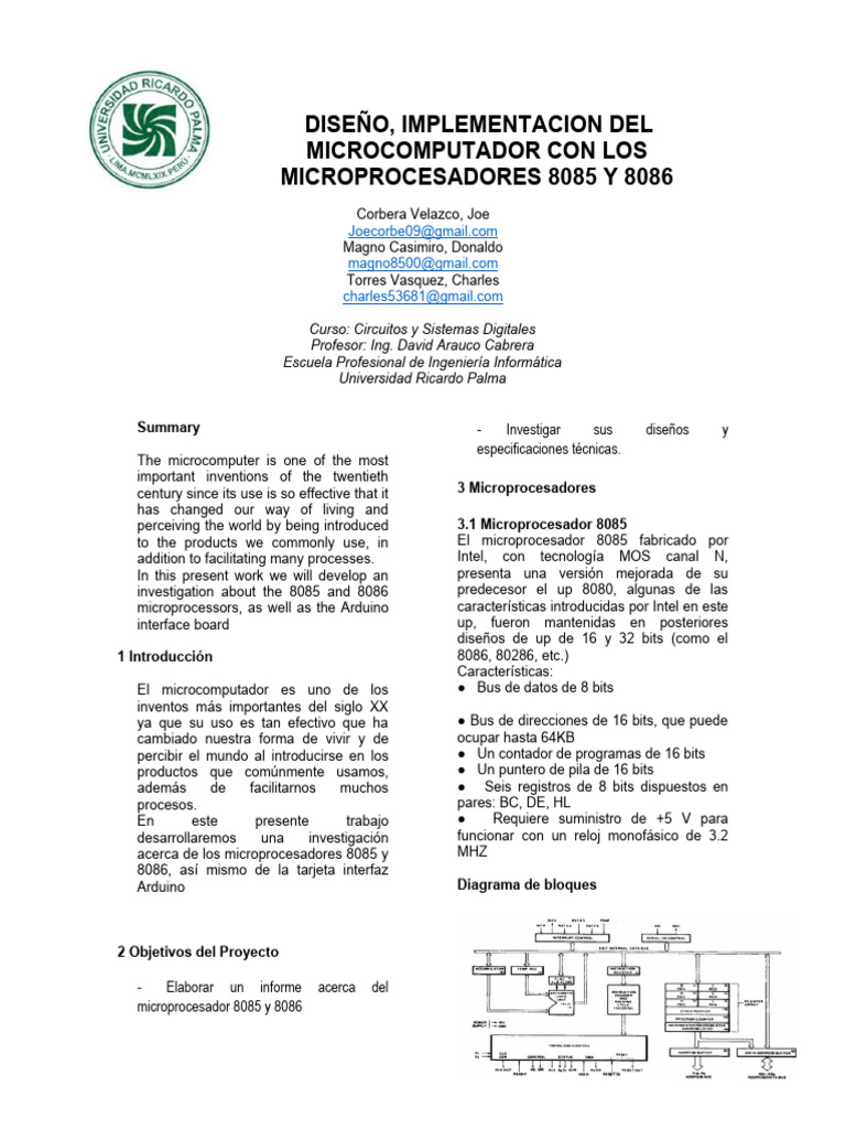Articulo Microprocesadores | PDF | Microprocesador | Poco