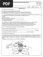Pontos Cardeais para o 4º Ano | PDF