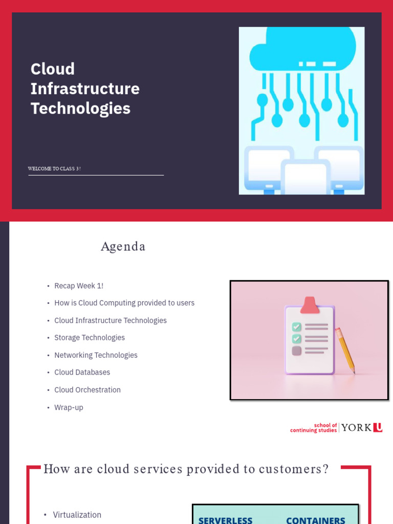CSCL1000 - Class 3 - CloudInfrastructureTechnologies | PDF | Cloud Computing | Computer Data Storage
