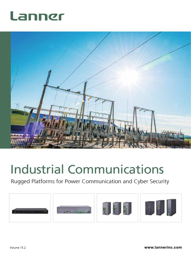 Lanner Industrial PCs for Power Systems | PDF | Bios | Scada