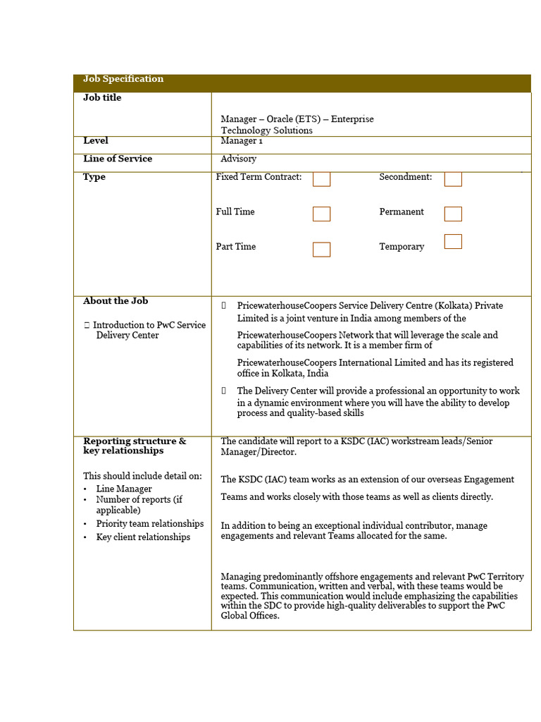 Oracle Manager Pdf Oracle Corporation Cloud Computing