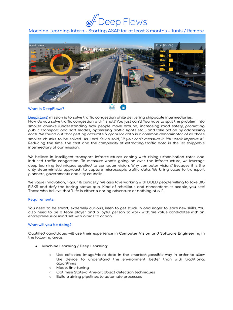 Machine Learning Internship at DeepFlows | PDF | Machine Learning ... Machine Learning Internship at DeepFlows | PDF | Machine Learning ...