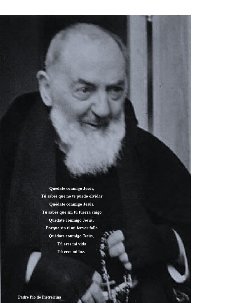 Oración Padre Pío | PDF