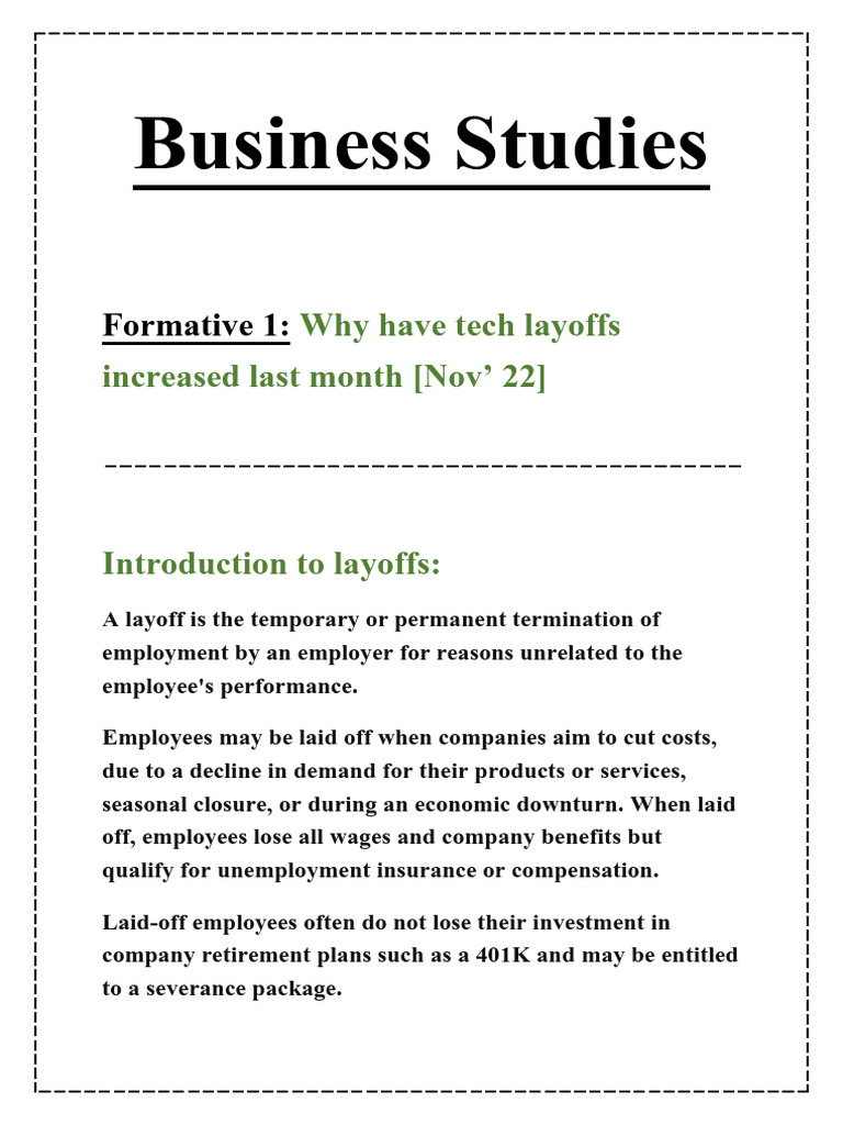 Scribd Layoffs: Causes and Impact | PDF | Layoff | Employment