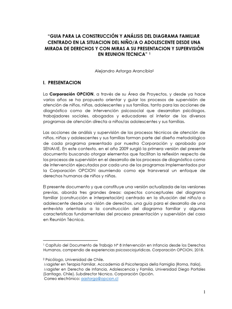 Documento Diagrama Familiar y Procesos de SUPERVISION TECNICA OPCION ...