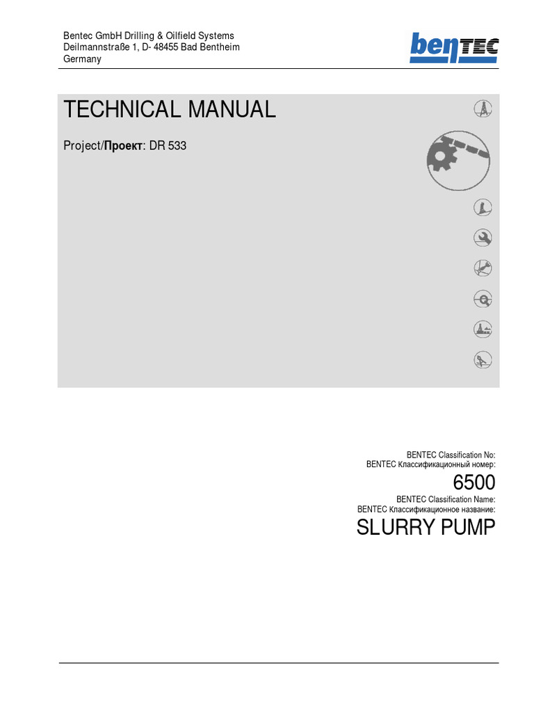 TM 6500 Slurry Pump en Rev 00 | PDF | Pump | Electricity