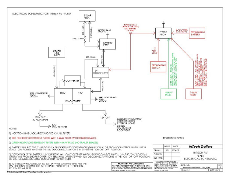2020 Flyer Electrical Schematic | PDF