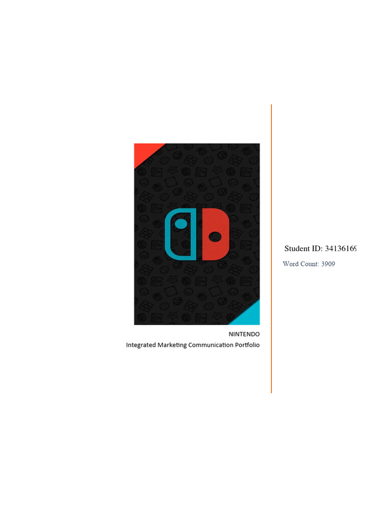 IMC Portfolio | PDF | Nintendo | Video Game Consoles