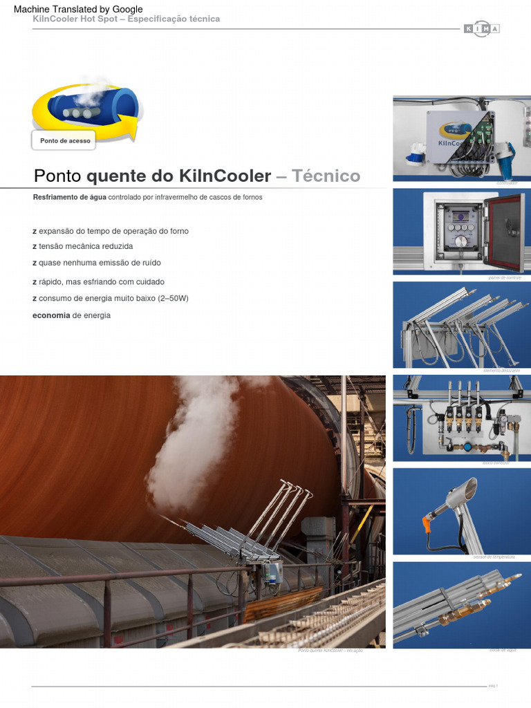 KIMA KilnCooler Mobile Technical-En | PDF | Temperatura