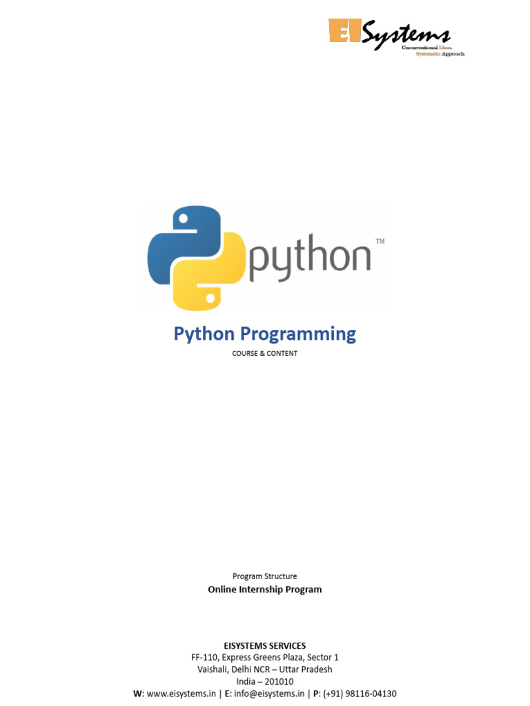Python Pdf Class Computer Programming Python Programming Language 6146