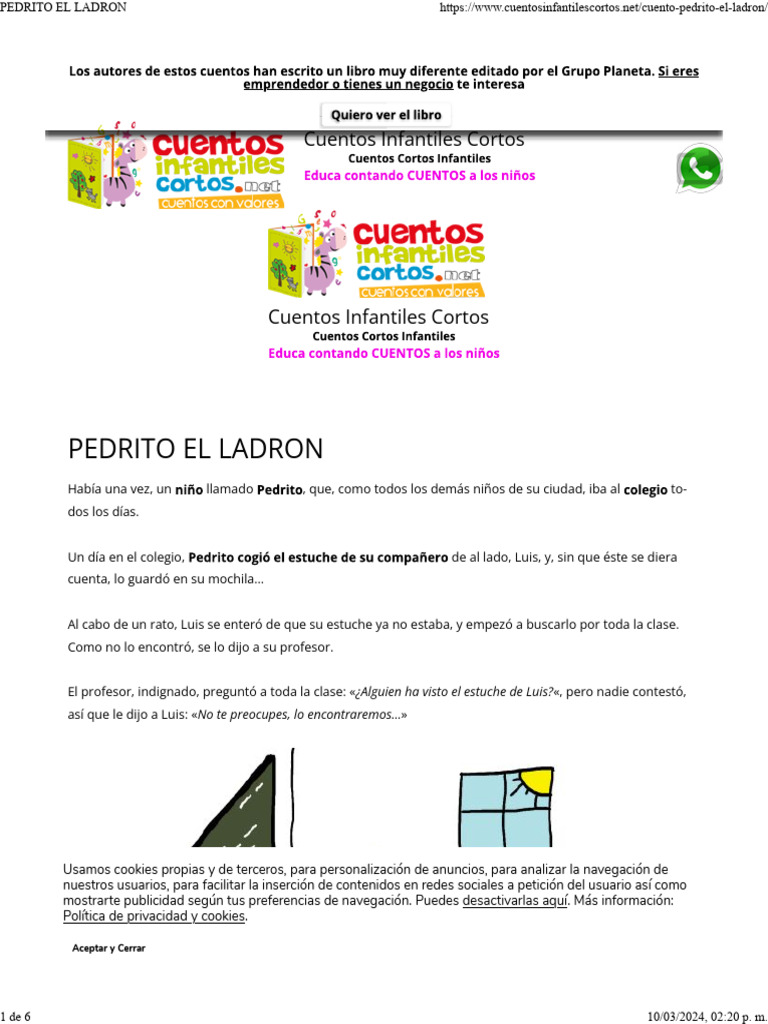 Pedrito El Ladron | PDF | Cookie HTTP | Derechos digitales