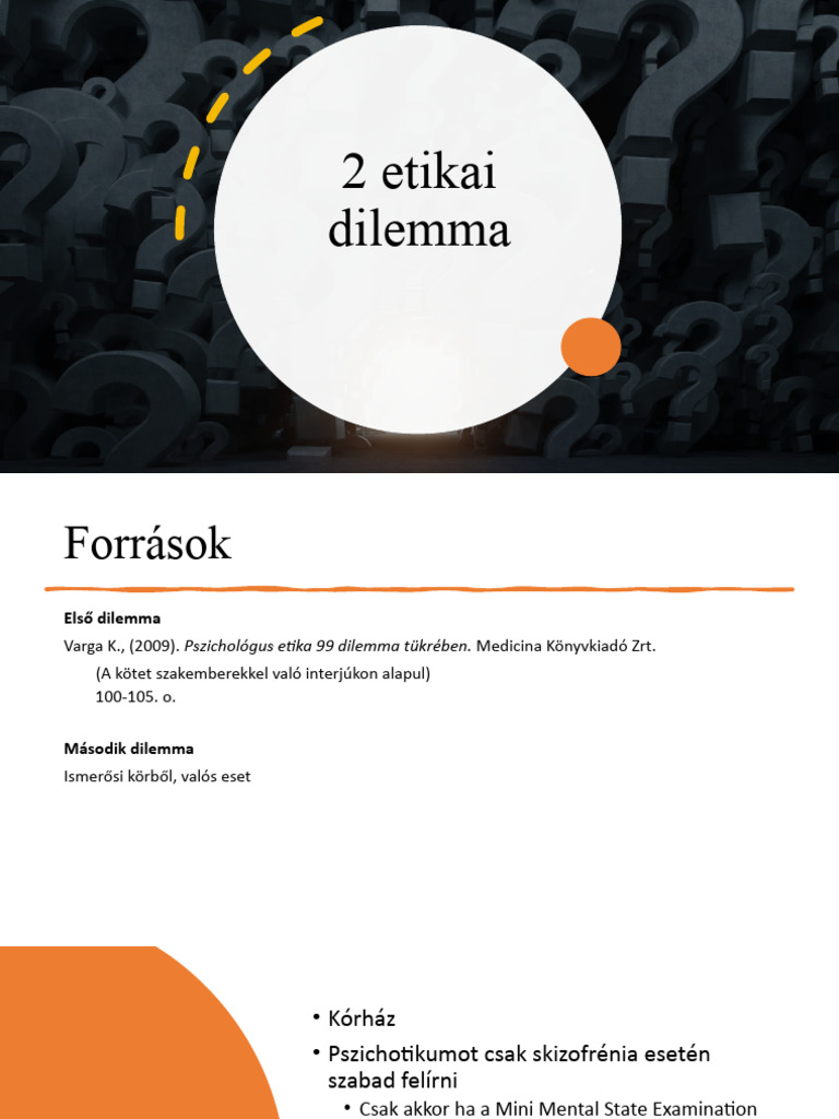 2 Etikai Dilemma | PDF