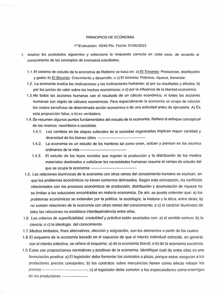 Principios de Economia | PDF