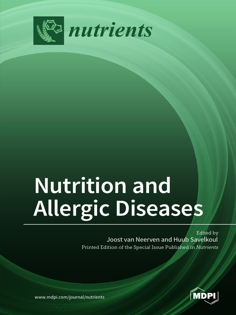 Nutrition and Allergic Diseases | PDF | Allergy | Food Allergy