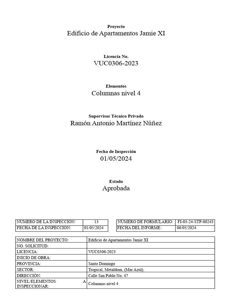 Informe Edificio de Apap | PDF | Ingeniería estructural