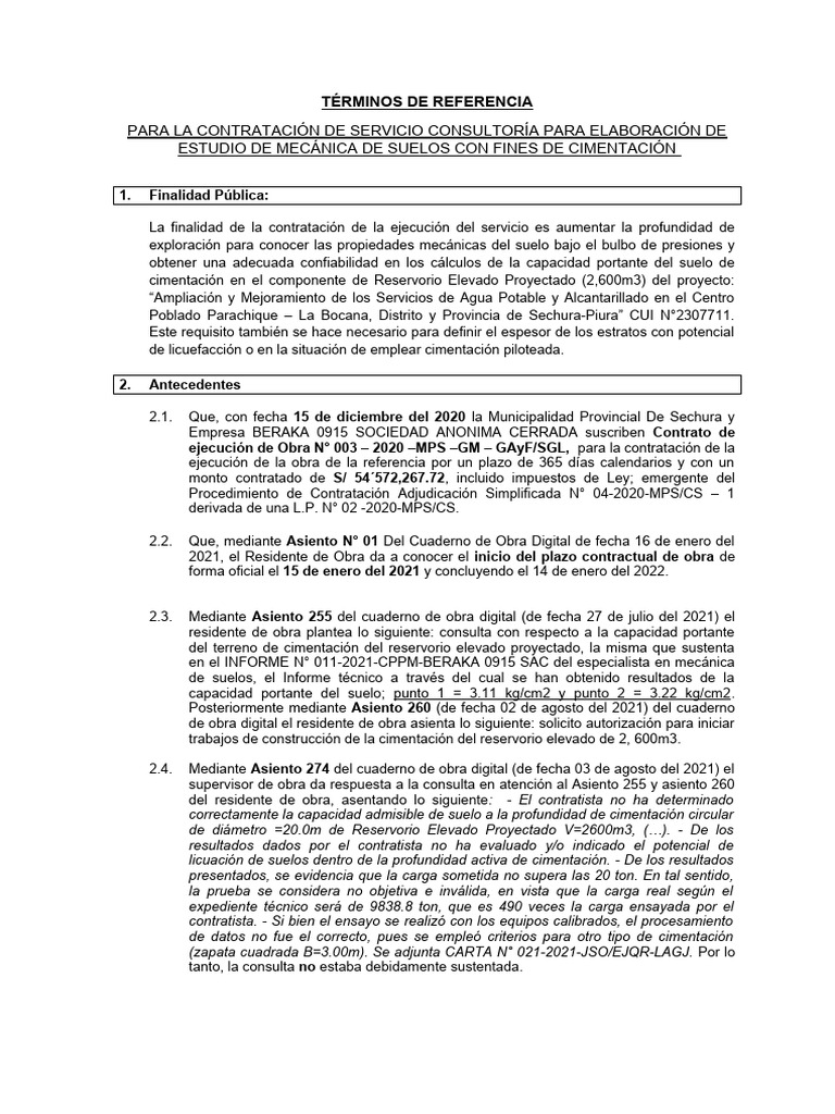 Tdrs Ensayo SPT | PDF | Fundación (Ingeniería) | Laboratorios