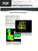 Contoh Perhitungan Plat Lantai Dan Balok (Edit) | PDF