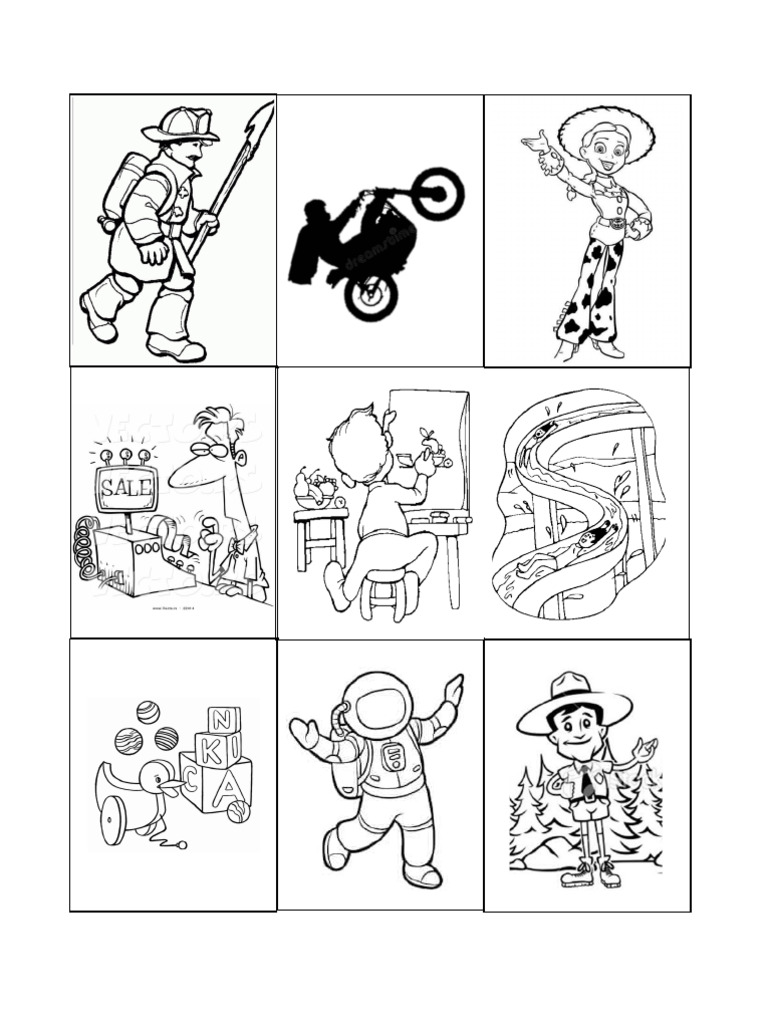 Guess Who Professions | PDF