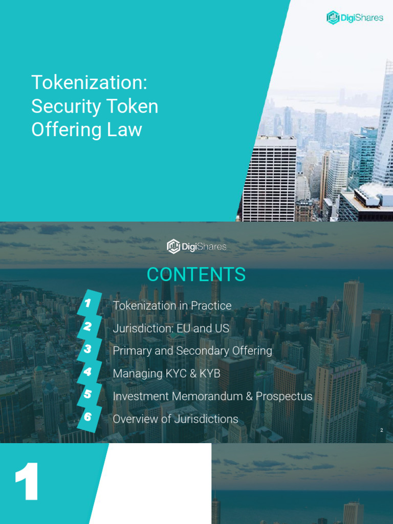 Tokenization+Course+Legal+ (1) Rev+Lorita+ (1) + | PDF | Securities (Finance) | Cryptocurrency