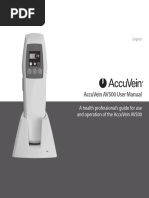 AccuVein AV500 User Manual Guide | PDF | Electromagnetic Radiation ...