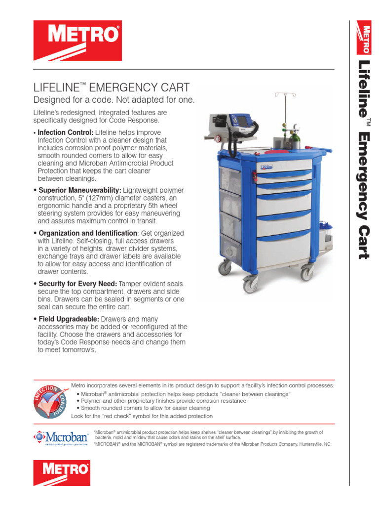 Metro Lifeline Emergency Cart | PDF
