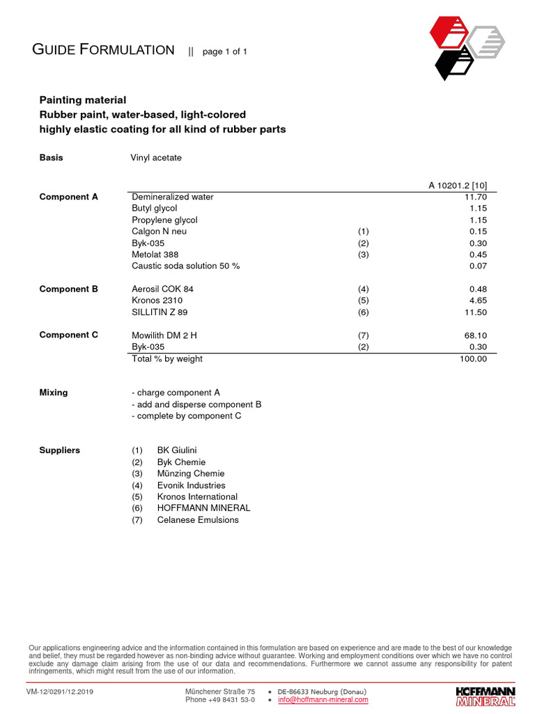 Rubber Paint, Water-Based, Light-Colored, Highly Elastic Coating For All Kind of Rubber Parts (A ...