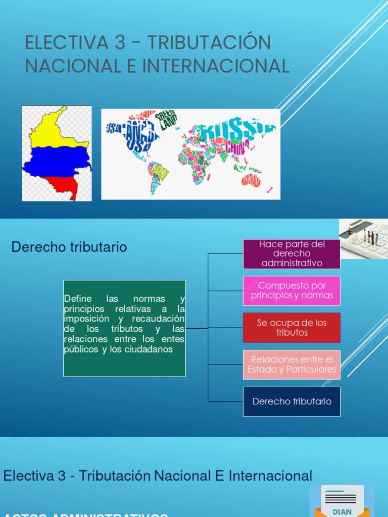 Clase Electiva 3 - Tributación Nacional E Internacional | PDF ...