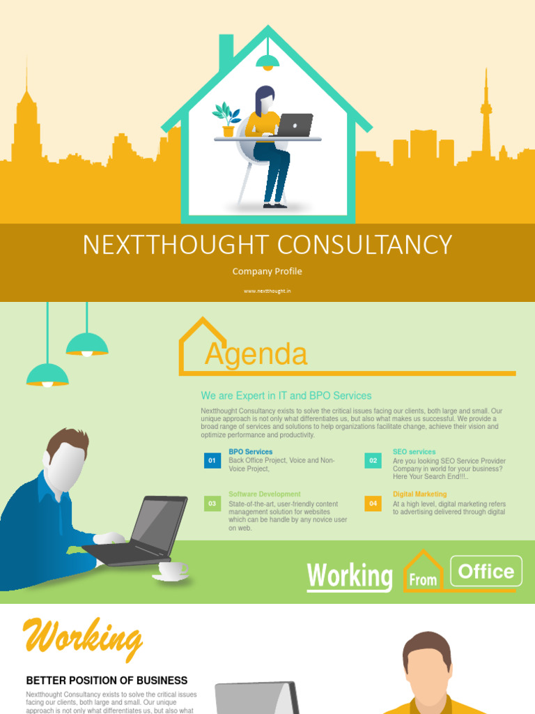 Nextthought Company Profile | PDF | Digital Marketing | Search Engine Optimization