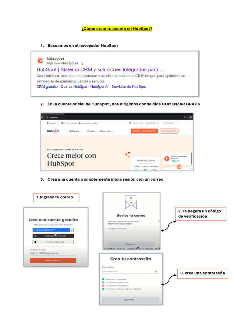 Manual Del Uso de HubSpot | PDF | Informática | Software