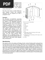 Bookbinding Fundamentals - Basic Parts of A Book With Terminology | PDF