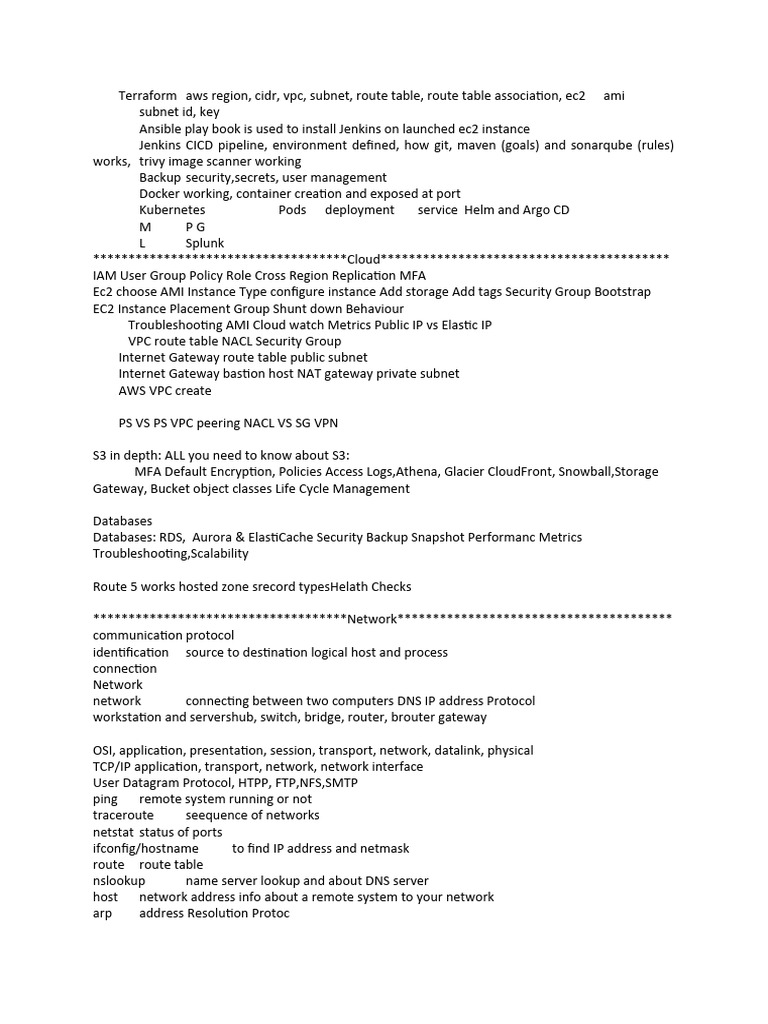 DevOps Automation & Cloud Guide | PDF | Computer Network | System Software
