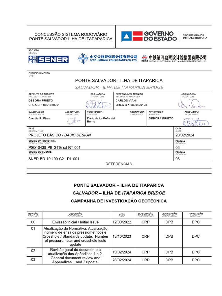 Sner BD 10.100 C21 RL 001 03 | PDF | Solo | Pesquisa de opinião