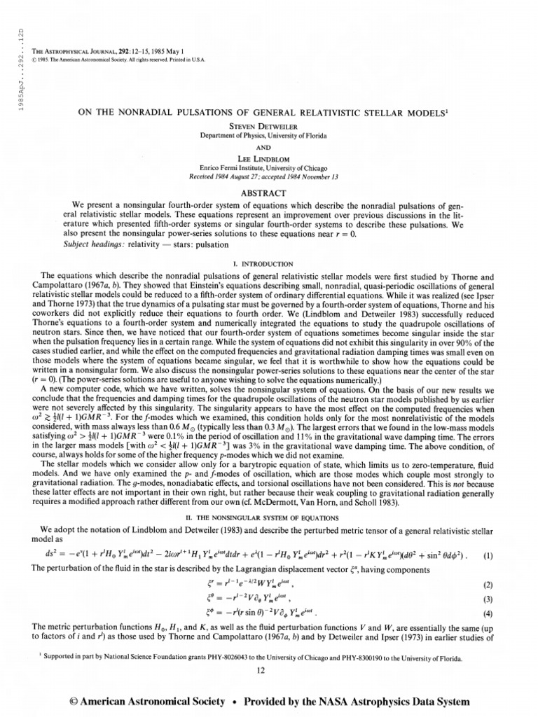 LD2 | PDF | General Relativity | Equations